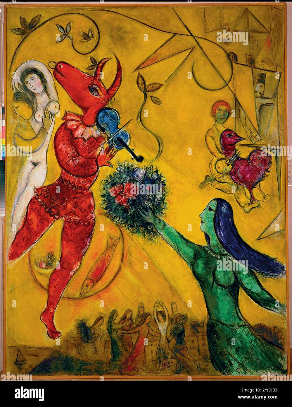 Marc chagall painting dream hi-res stock photography and images - Alamy