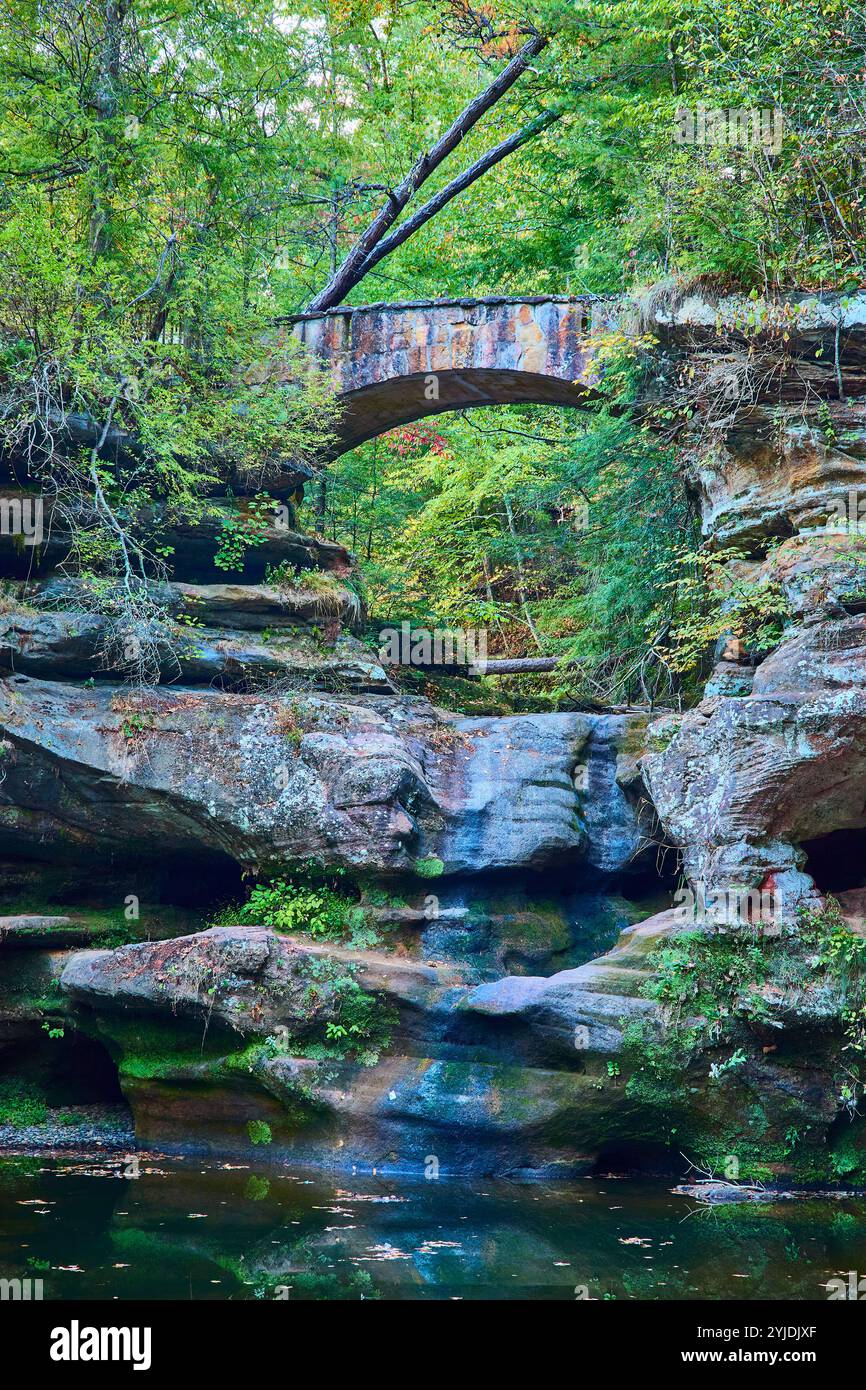 Hills covered bridge in ohio hi-res stock photography and images - Alamy