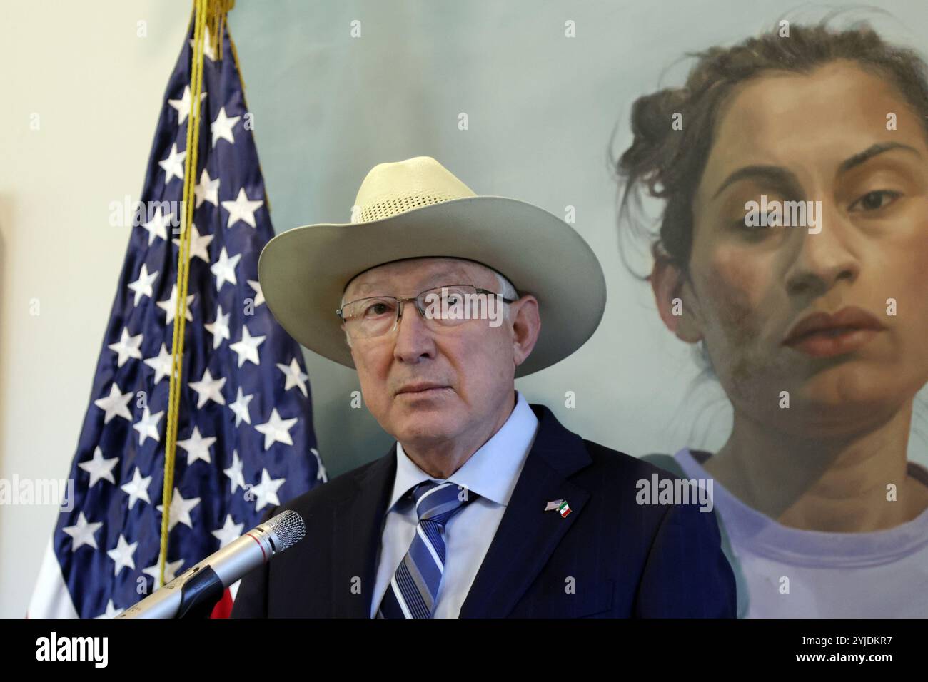 Mexico City, Mexico. 13th Nov, 2024. U.S. Ambassador to Mexico Ken ...