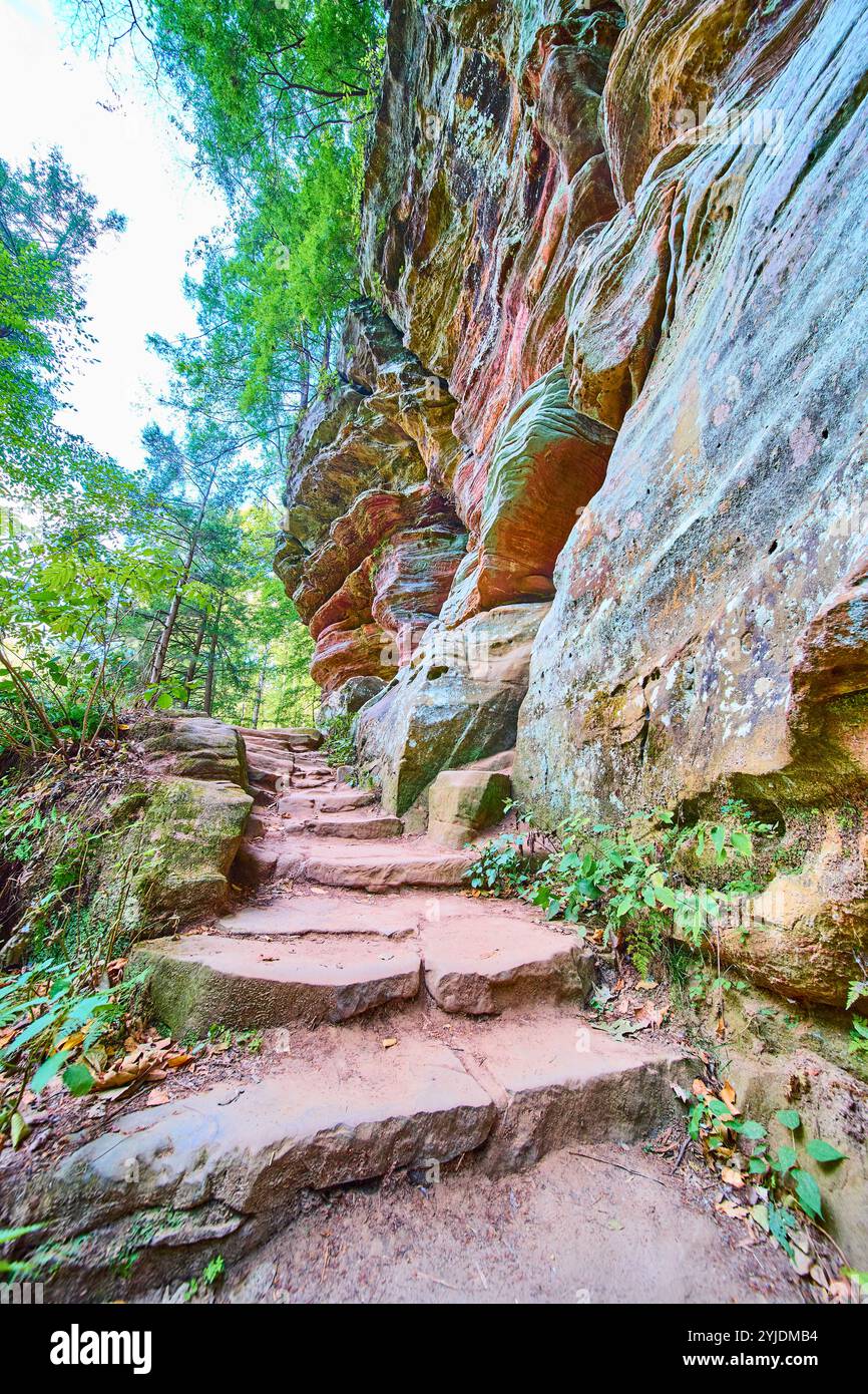 Hocking hills fall colors hi-res stock photography and images - Alamy