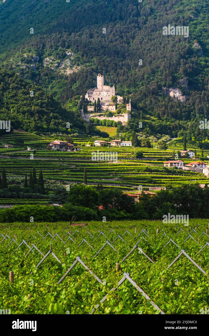 ALA, ITALY – AUGUST 21, 2024: Castello di Ala, a historic fortress ...