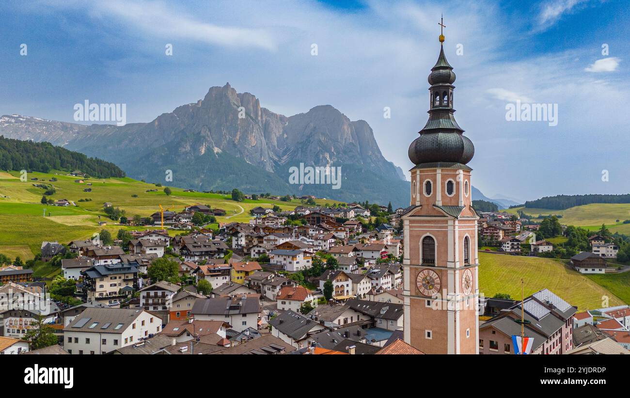 CASTELROTTO, ITALY – AUGUST 27, 2024: The charming village of ...