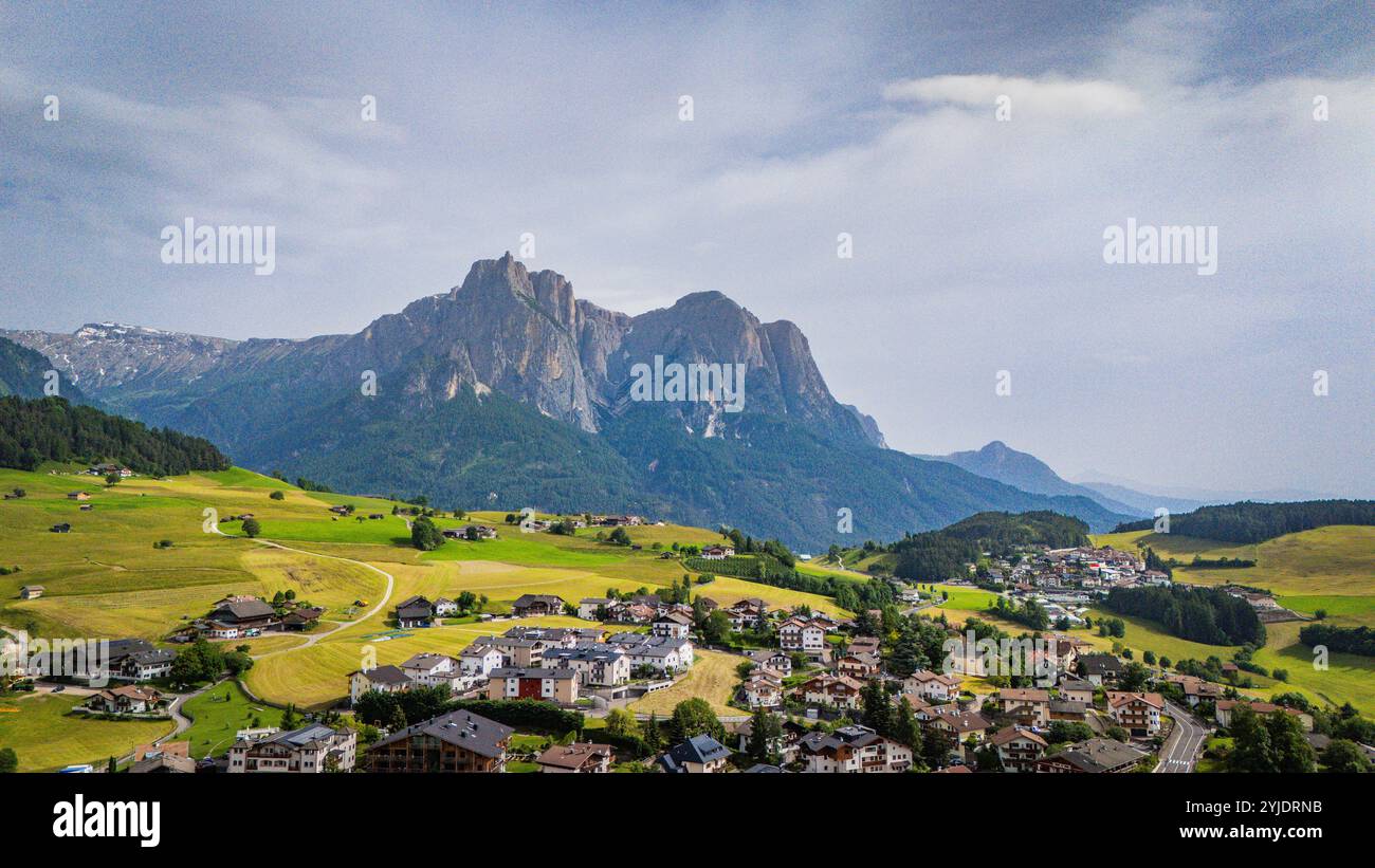 CASTELROTTO, ITALY – AUGUST 27, 2024: The charming village of ...