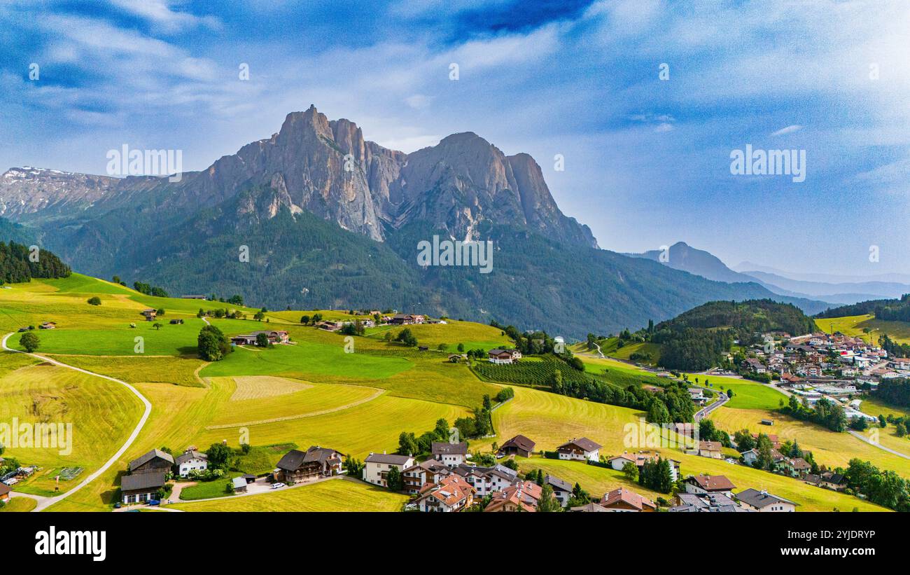 CASTELROTTO, ITALY – AUGUST 27, 2024: The charming village of ...