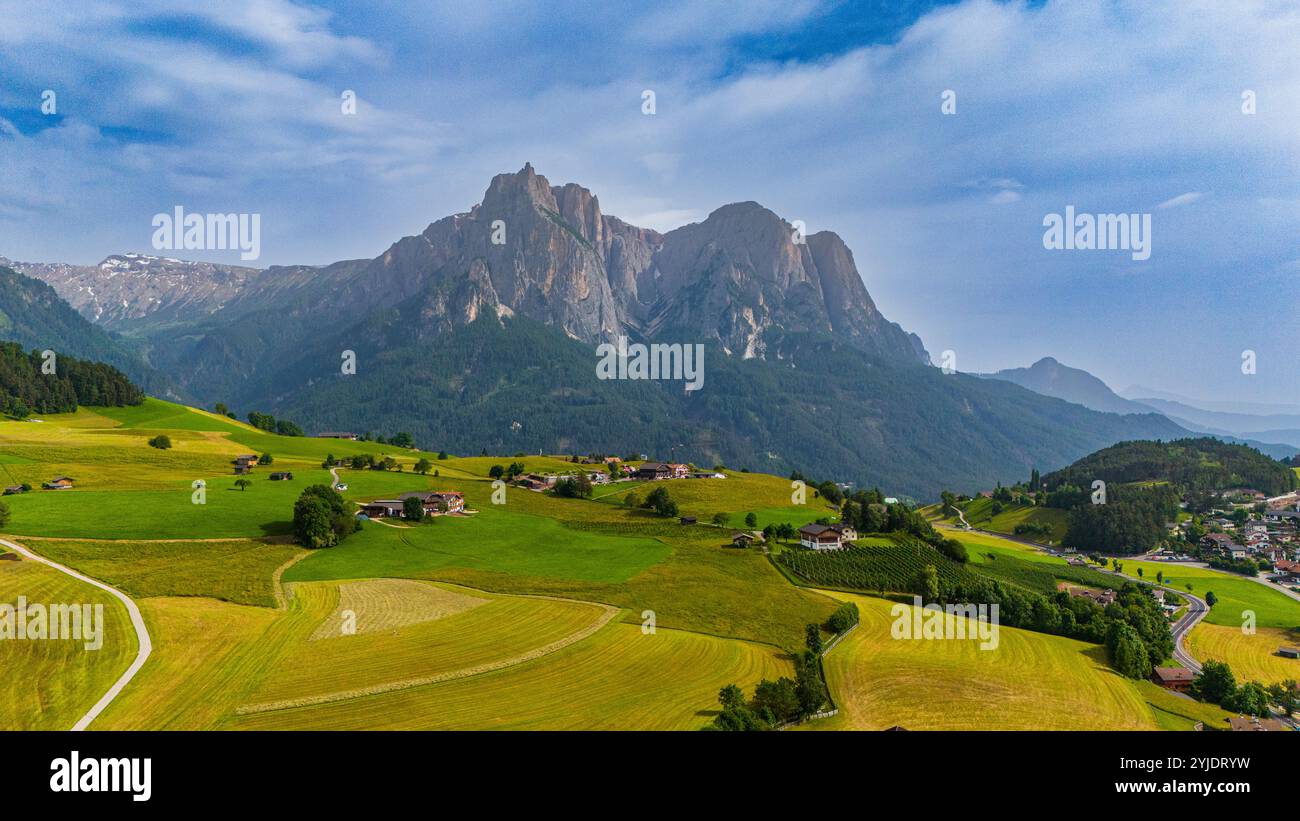 CASTELROTTO, ITALY – AUGUST 27, 2024: The charming village of ...