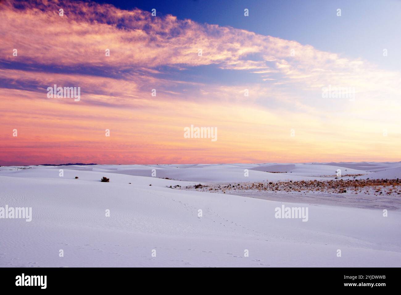 White Sands National Park, New Mexico, USA Stock Photo - Alamy