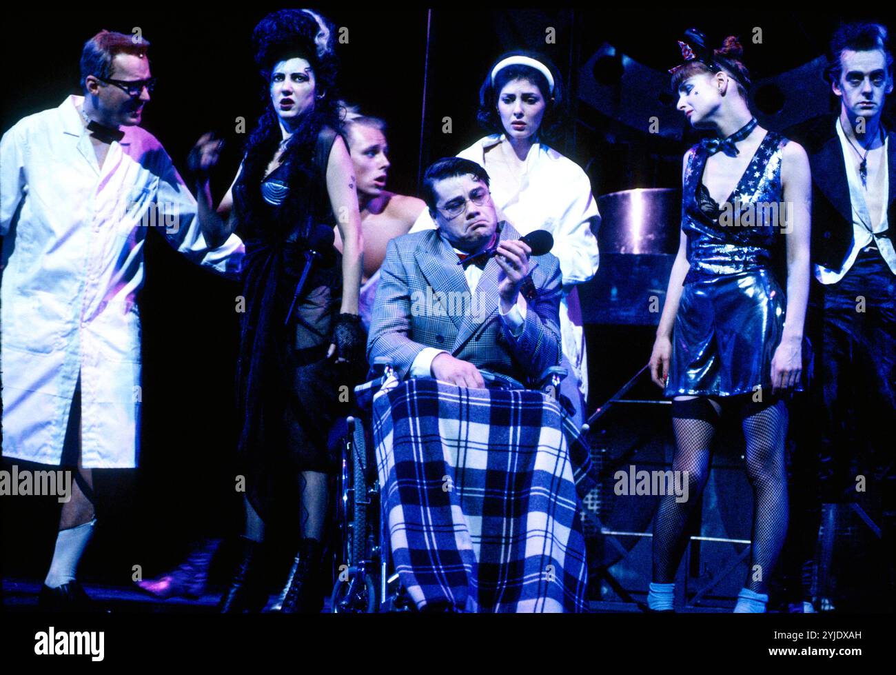 l-r: Adrian Edmondson (Brad), Mary Maddox (Magenta), Adam Caine (Rocky ...