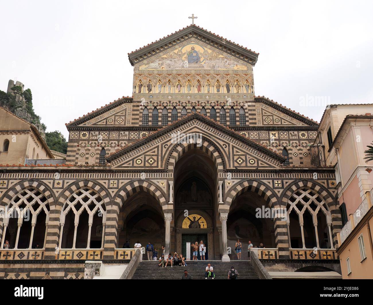 Duomo di Amalfi, Cattedrale di Sant Andrea, Amalfi town, Amalfi Coast ...