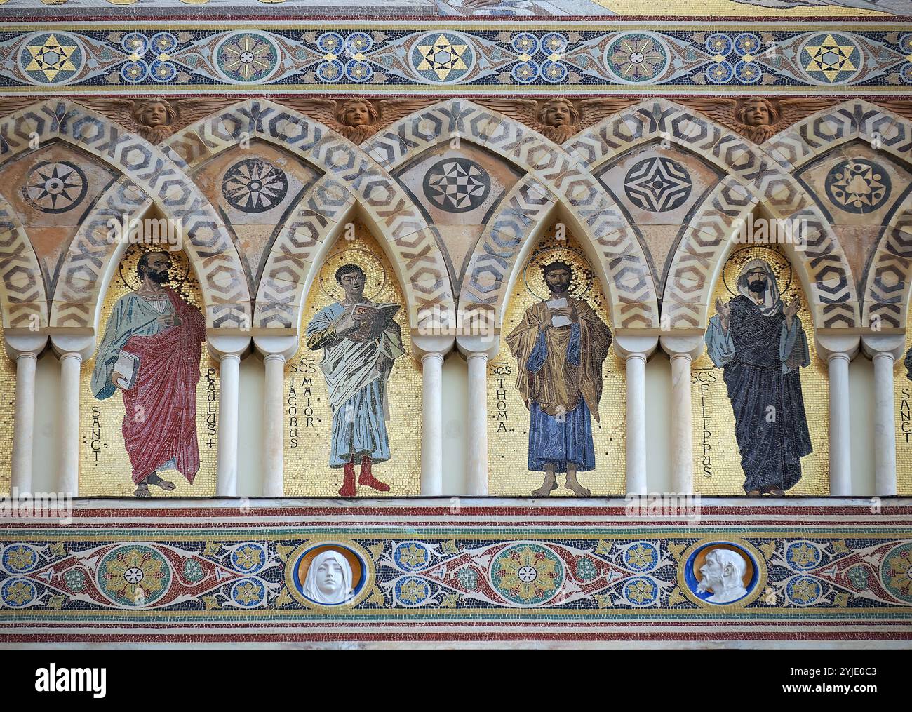 Duomo di Amalfi, Cattedrale di Sant Andrea, Amalfi town, Amalfi Coast ...