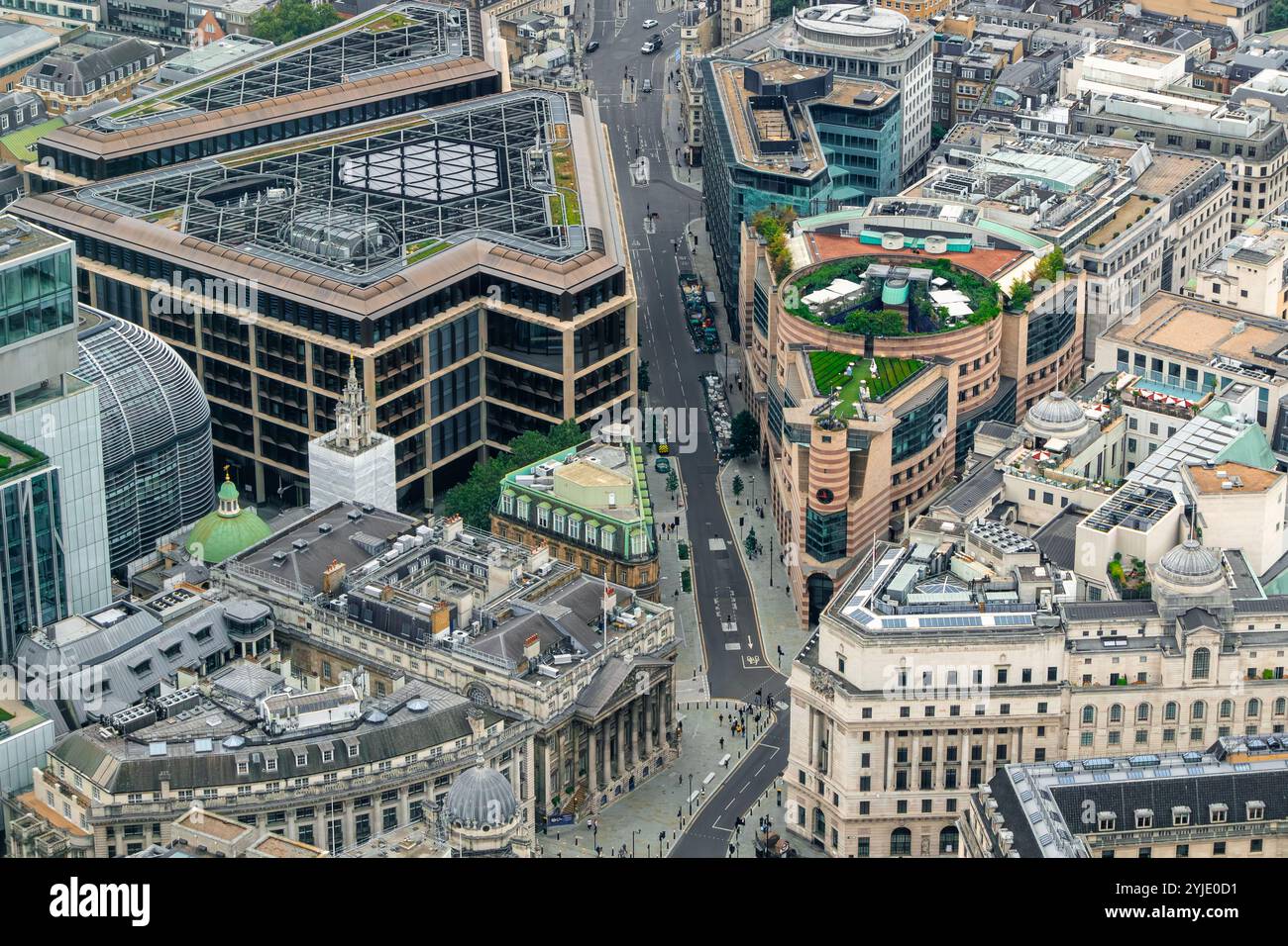 No 1 poultry rooftop garden hi-res stock photography and images - Alamy