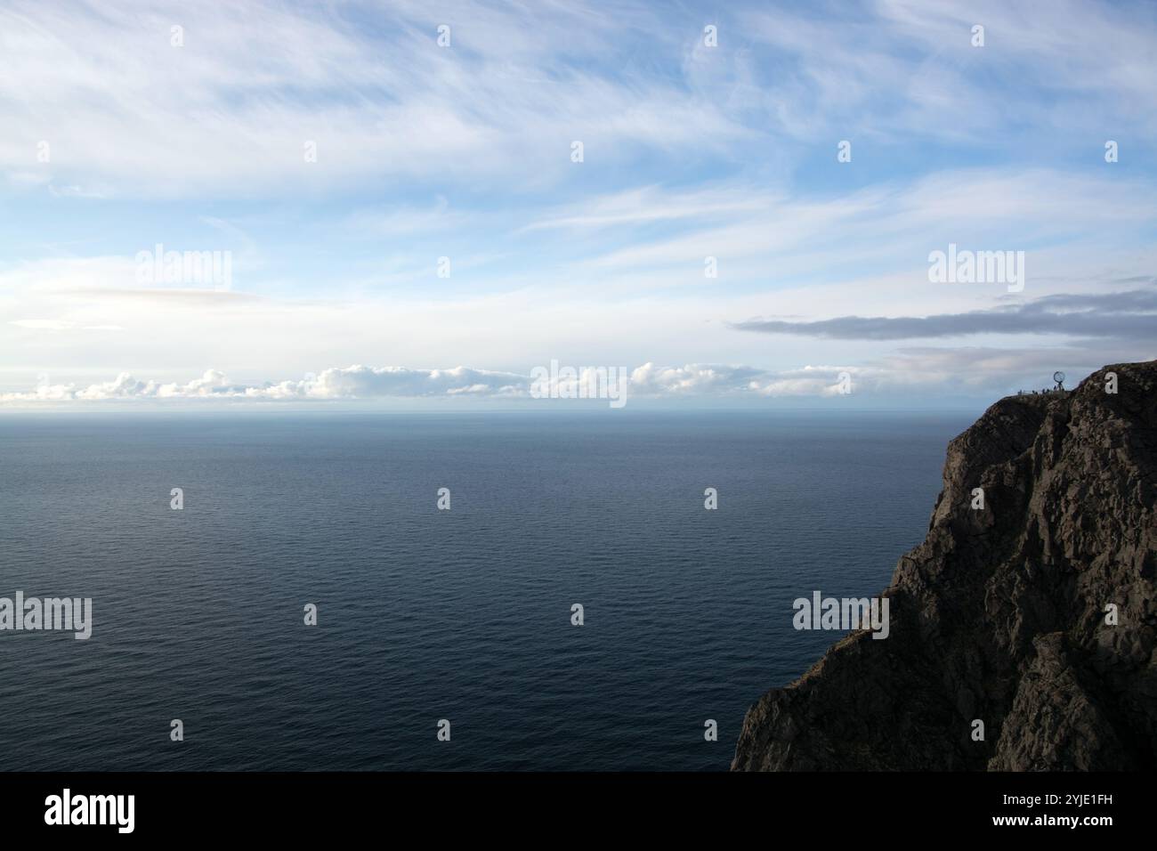 In Norway, on the island of Magerøya, at one of the northern tip, lies ...