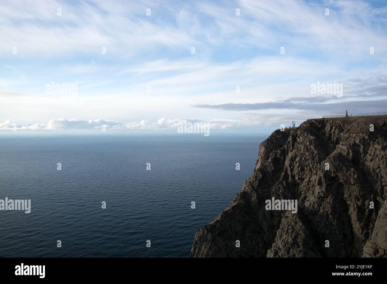 In Norway, on the island of Magerøya, at one of the northern tip, lies ...