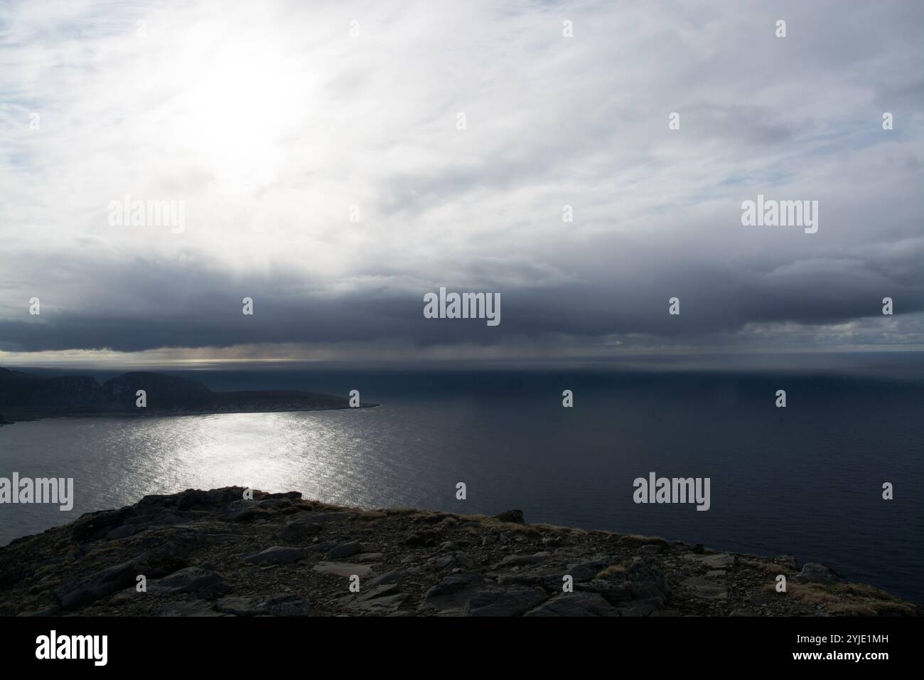 In Norway, on the island of Magerøya, at one of the northern tip, lies ...