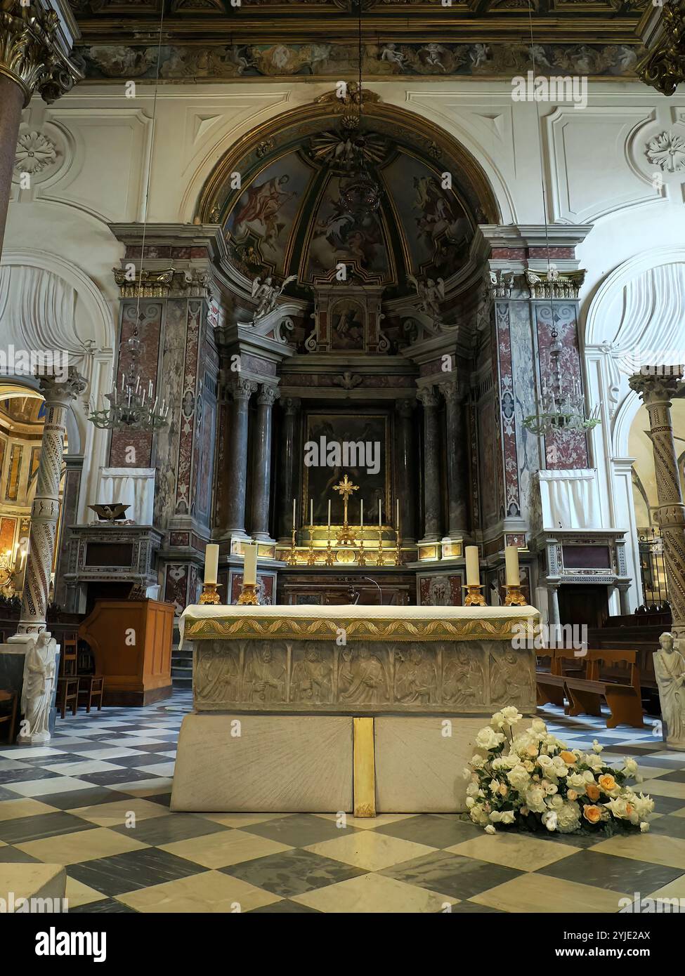 Duomo di Amalfi, Cattedrale di Sant Andrea, Amalfi town, Amalfi Coast ...