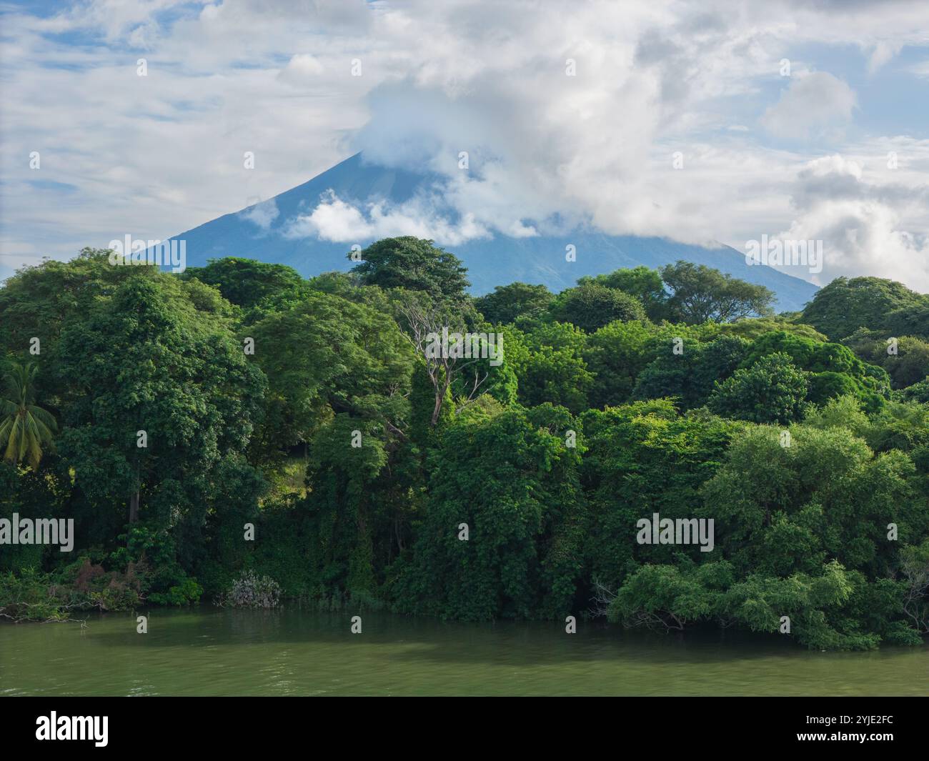 Jungle volcano hi-res stock photography and images - Alamy
