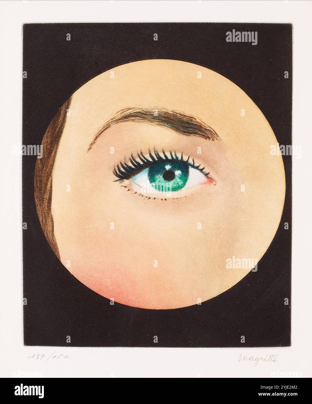 Rene magritte eye hi-res stock photography and images - Alamy