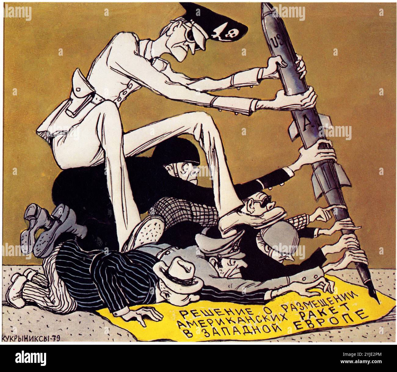 Cold war propaganda poster usa hi-res stock photography and images - Alamy
