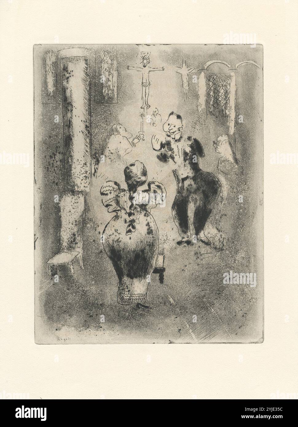 Illustration for the poem The Dead Souls by N. Gogol. Museum: PRIVATE ...