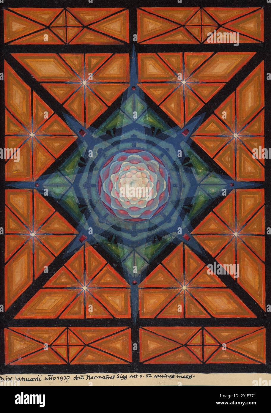 Window on Eternity, from The Red Book (Liber Novus) by Carl Gustav Jung ...