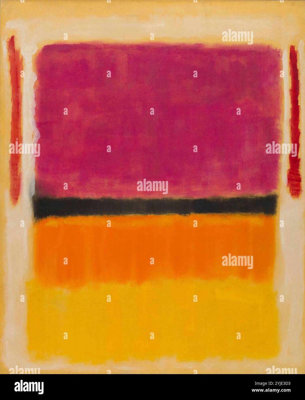 Orange red yellow mark rothko hi-res stock photography and images - Alamy