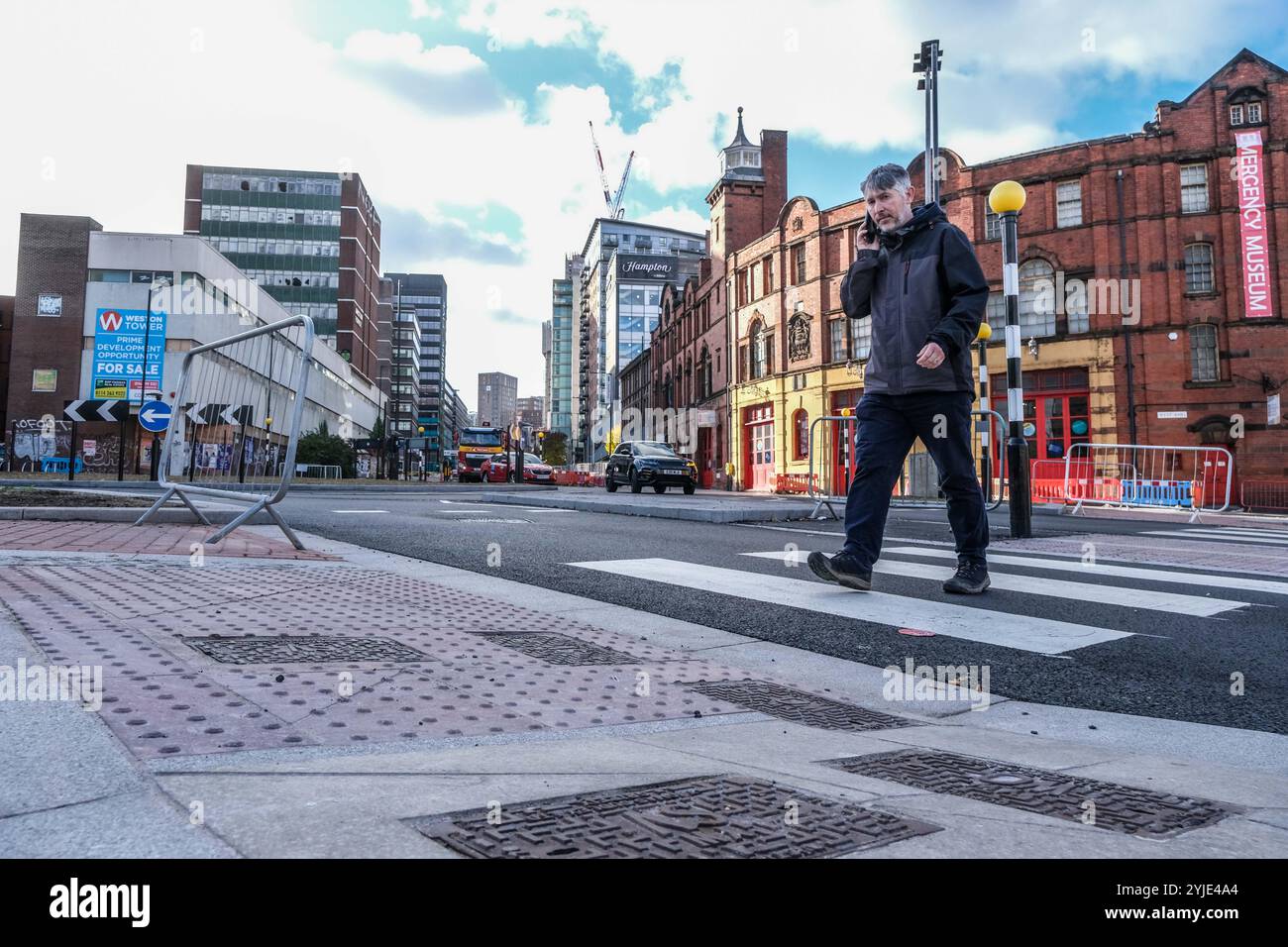 The West Bar Dutch-style roundabout nearing completion Stock Photo - Alamy