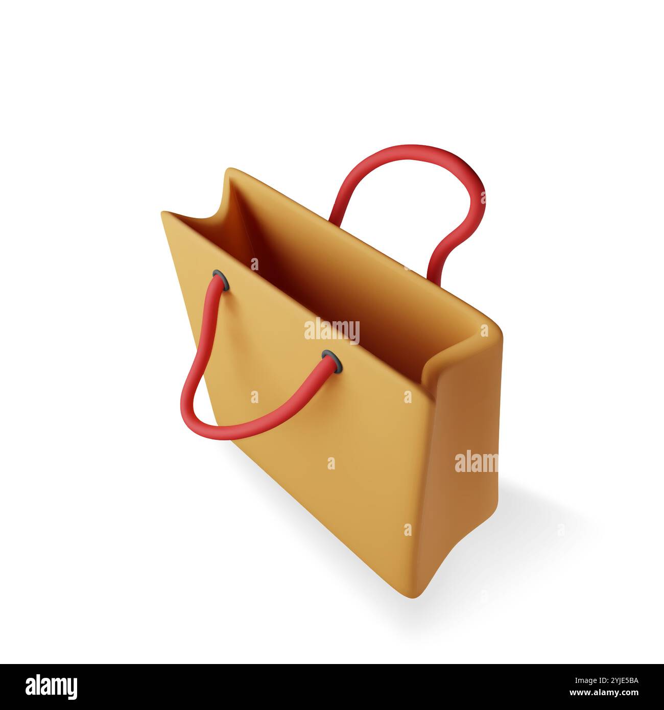 3d render shopping bags Stock Vector Images - Alamy