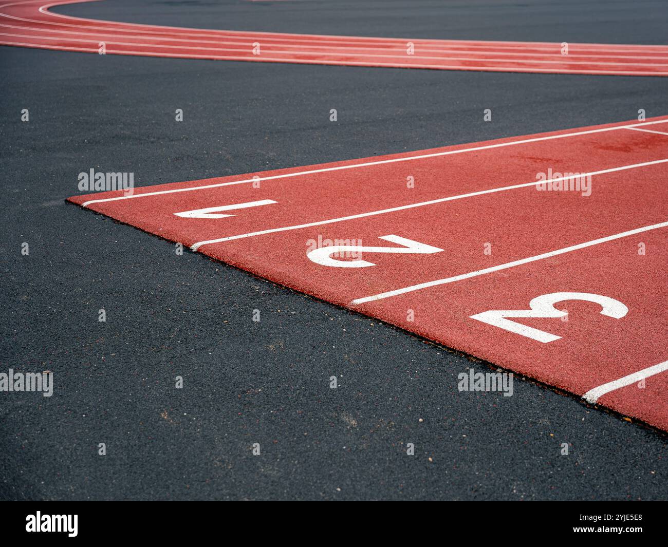 Running track numbers hi-res stock photography and images - Alamy
