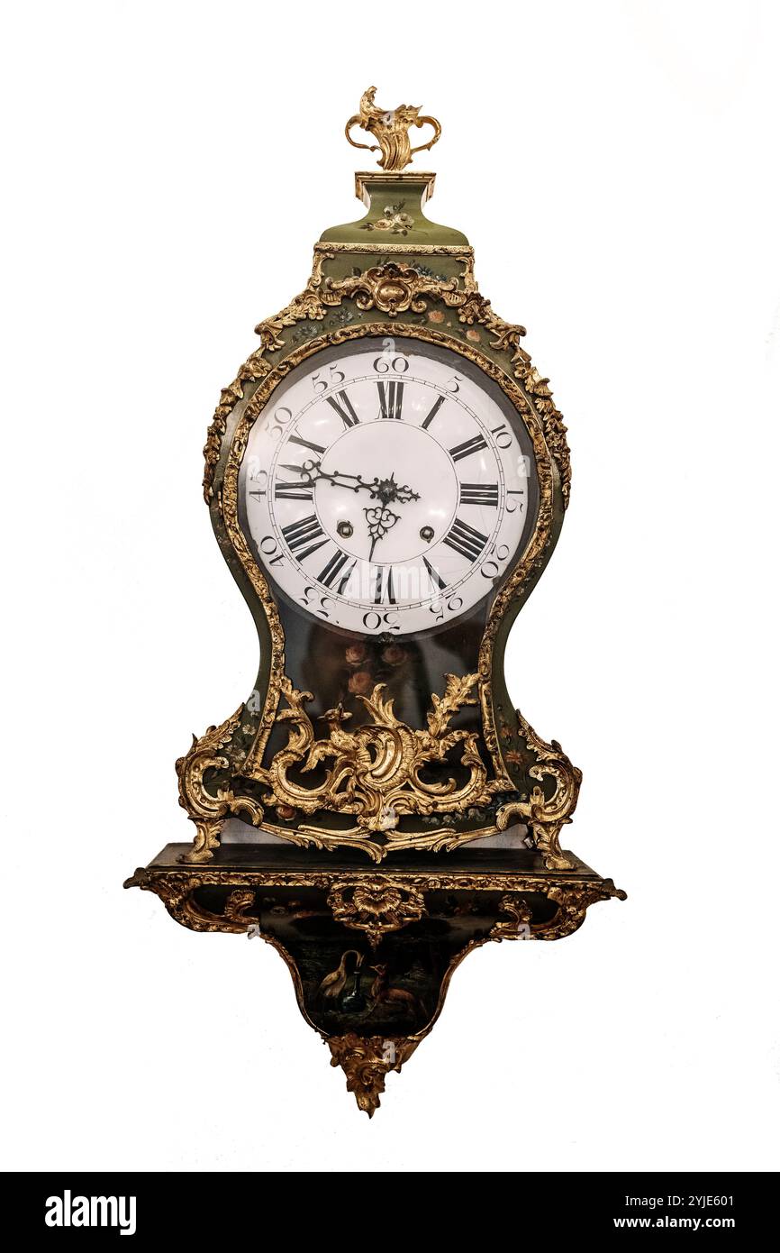 17th century french clock Cut Out Stock Images & Pictures - Alamy