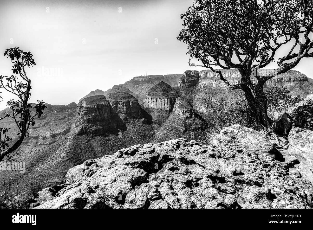 Three Rondavels a geological wonder located in South Africa’s Blyde ...