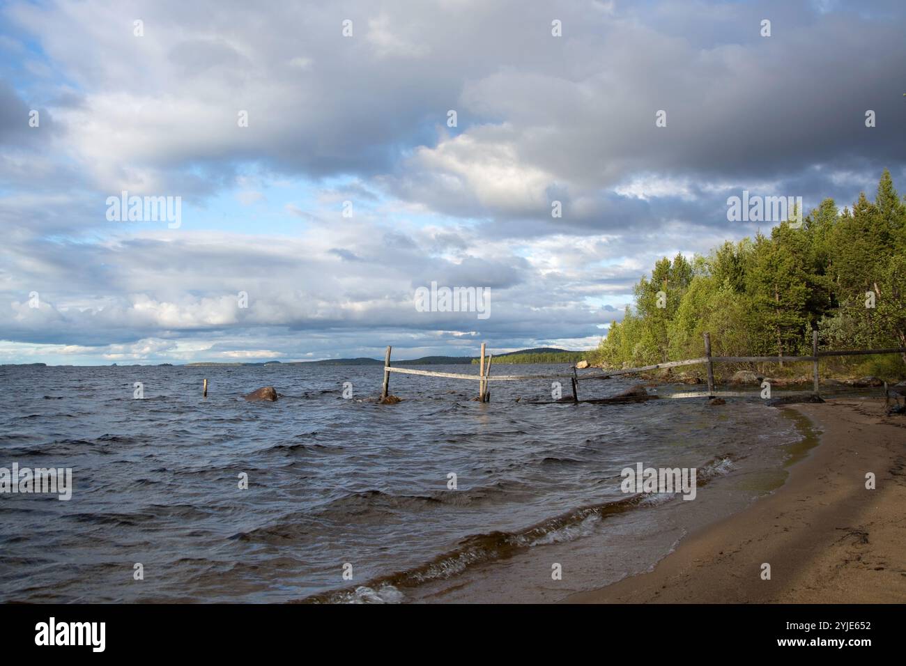 Lake Inari is a lake in the Finnish part of Lapland in the municipality ...