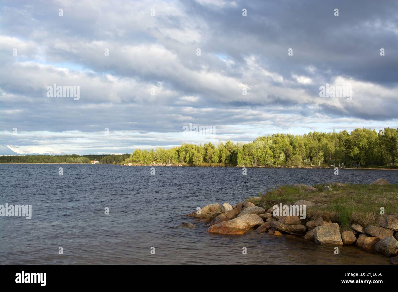 Lake Inari is a lake in the Finnish part of Lapland in the municipality ...