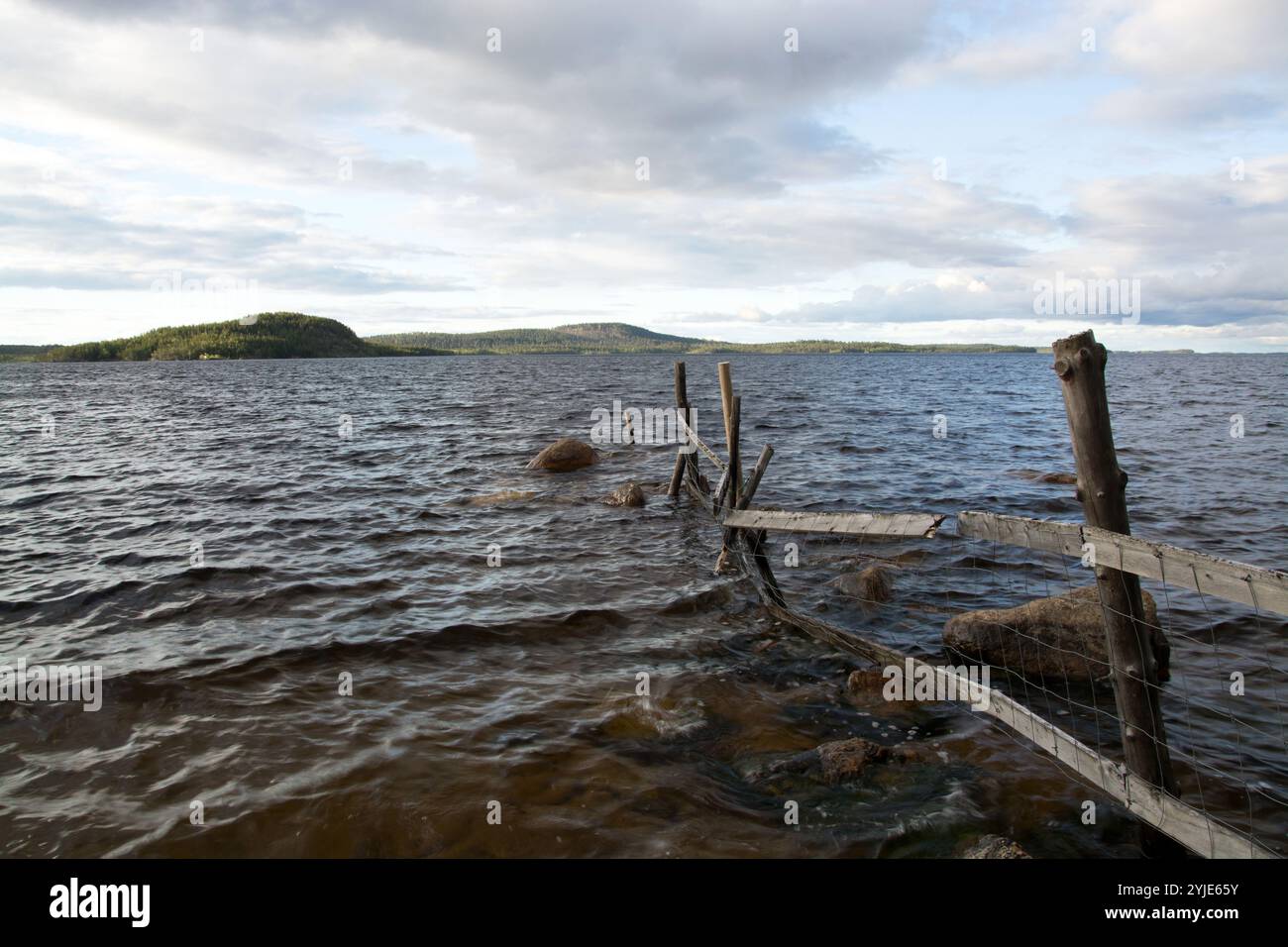 Lake Inari is a lake in the Finnish part of Lapland in the municipality ...
