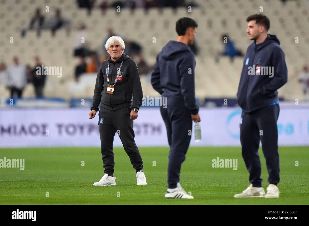 Greece manager Ivan Jovanovic before the UEFA Nations League Group B2 ...
