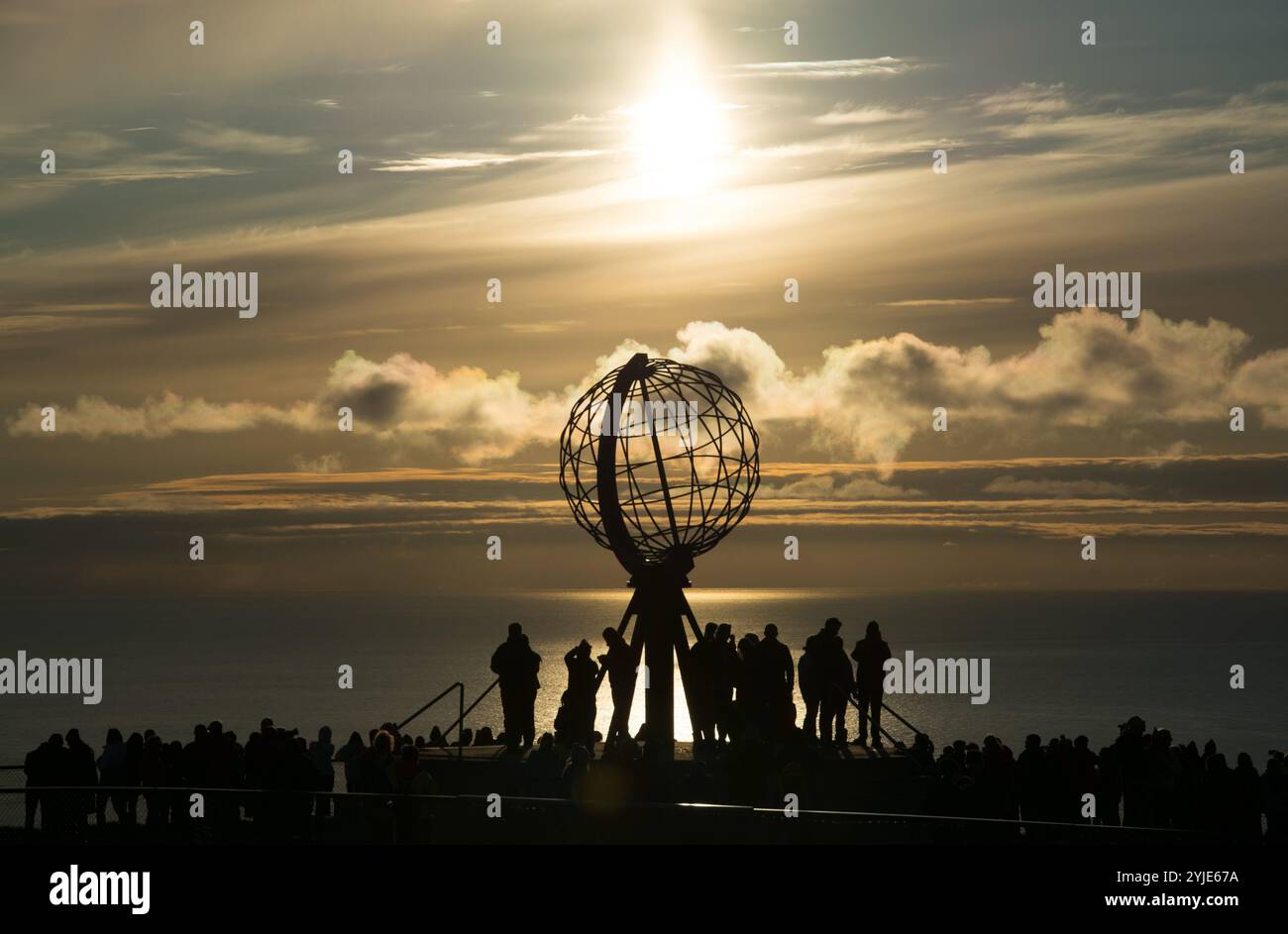 In Norway, on the island of Magerøya, at one of the northern tip, lies ...