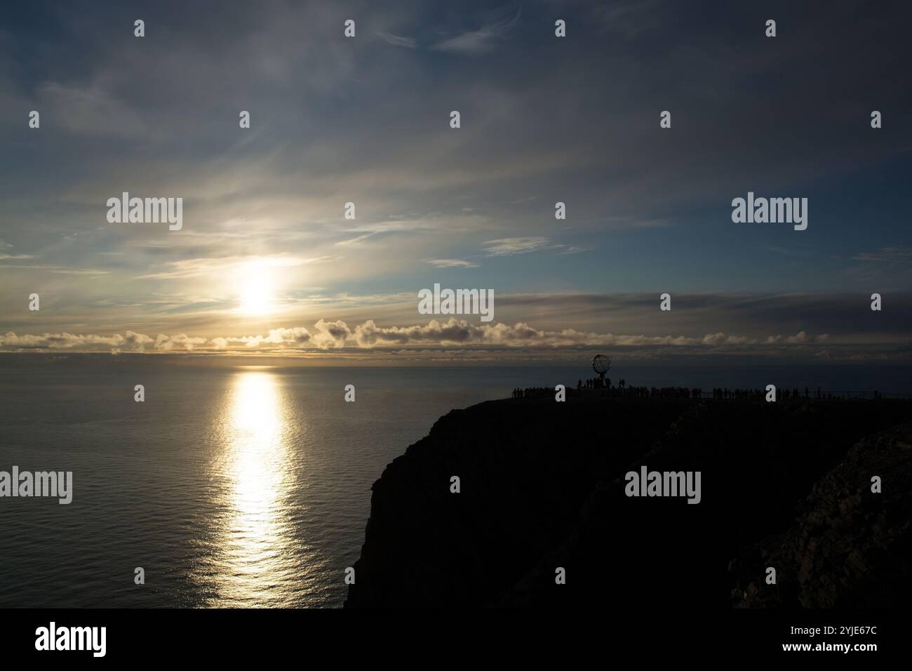 In Norway, on the island of Magerøya, at one of the northern tip, lies ...