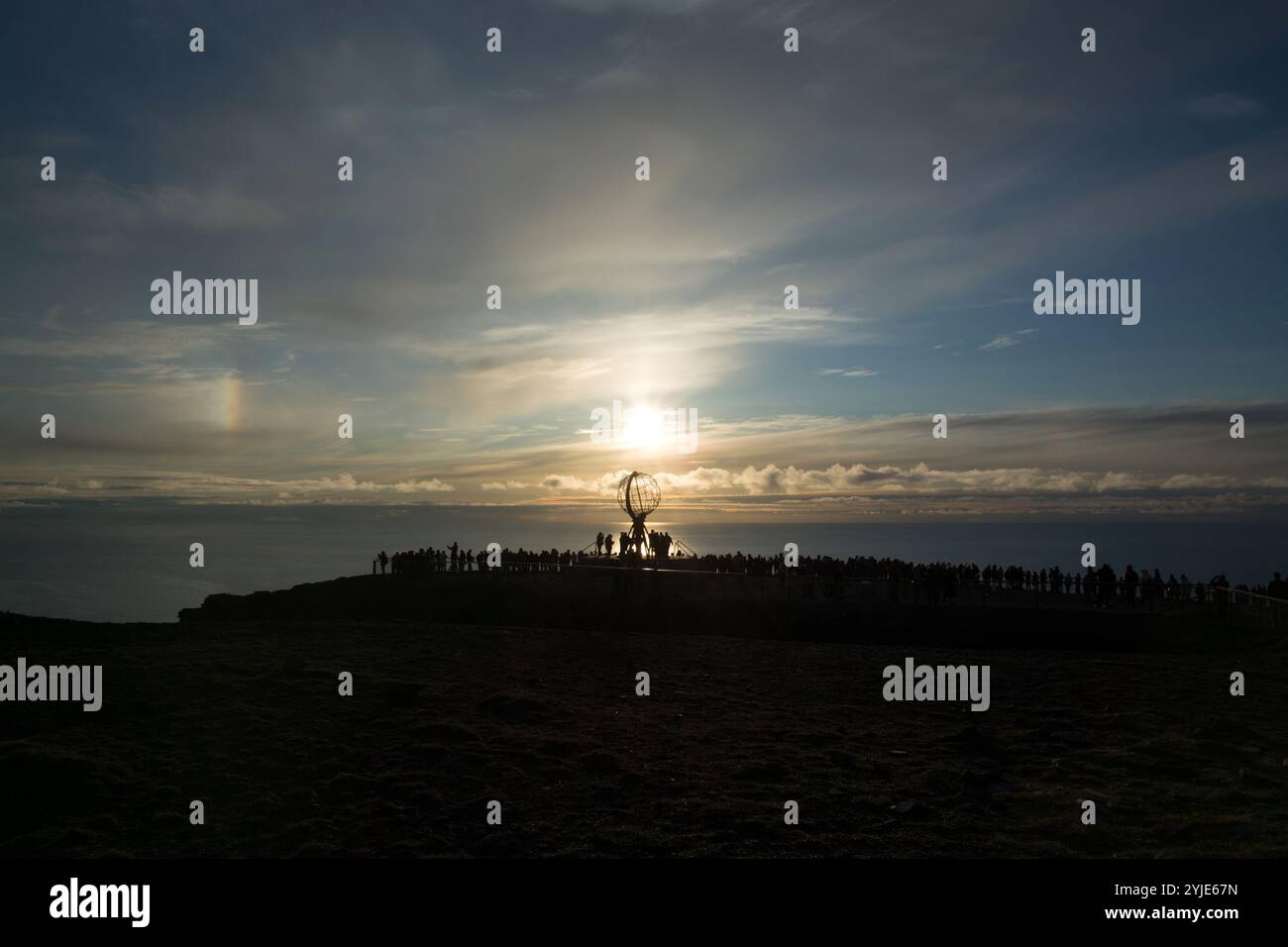 In Norway, on the island of Magerøya, at one of the northern tip, lies ...