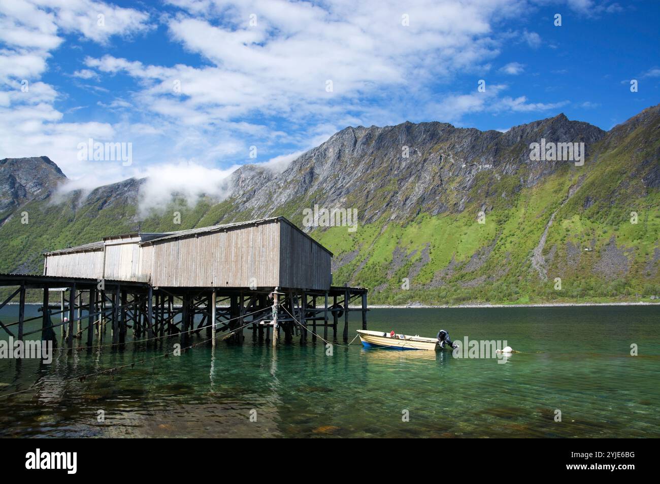 Gryllefjord is a fishing village and the administrative centre of ...
