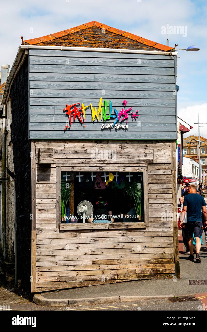Fat Willys Surfshack clothes shop, East Street, Newquay, Cornwall ...