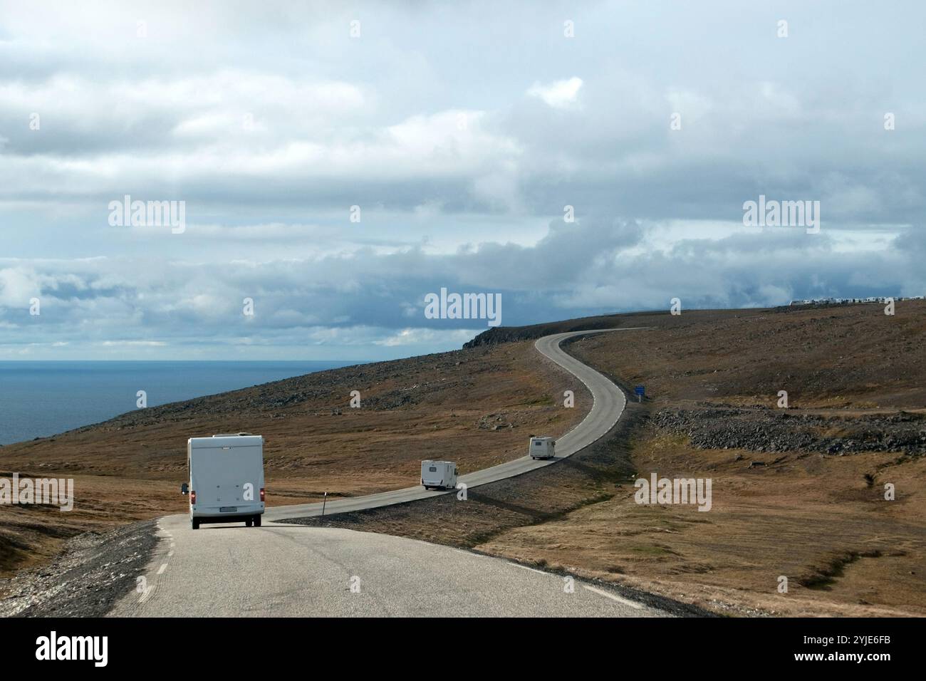 In Norway, on the island of Magerøya, at one of the northern tip, lies ...