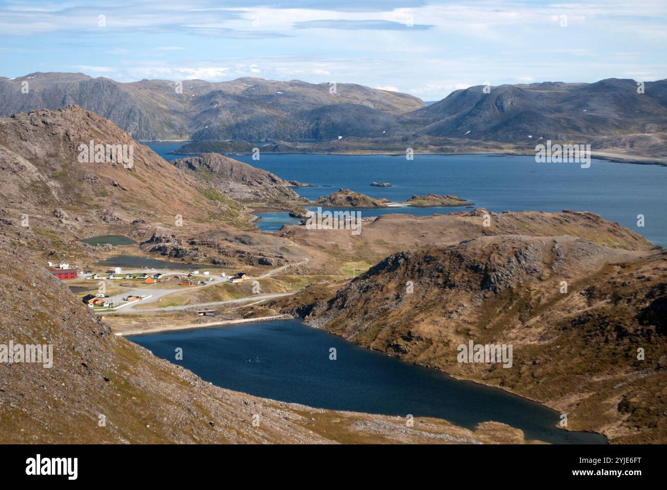 In Norway, on the island of Magerøya, at one of the northern tip, lies ...