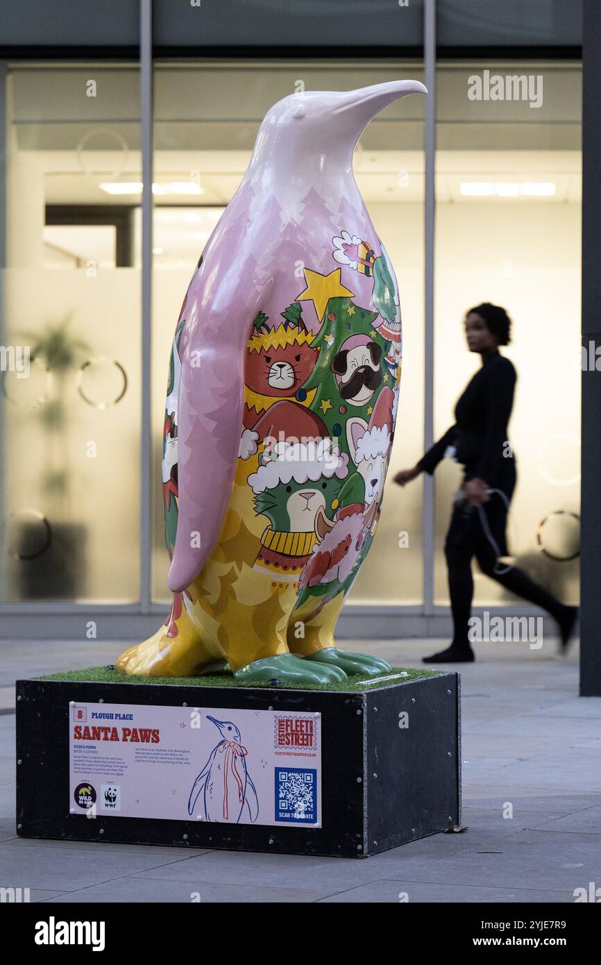 EDITORIAL USE ONLY General atmosphere at the launch of the Fleet Street ...