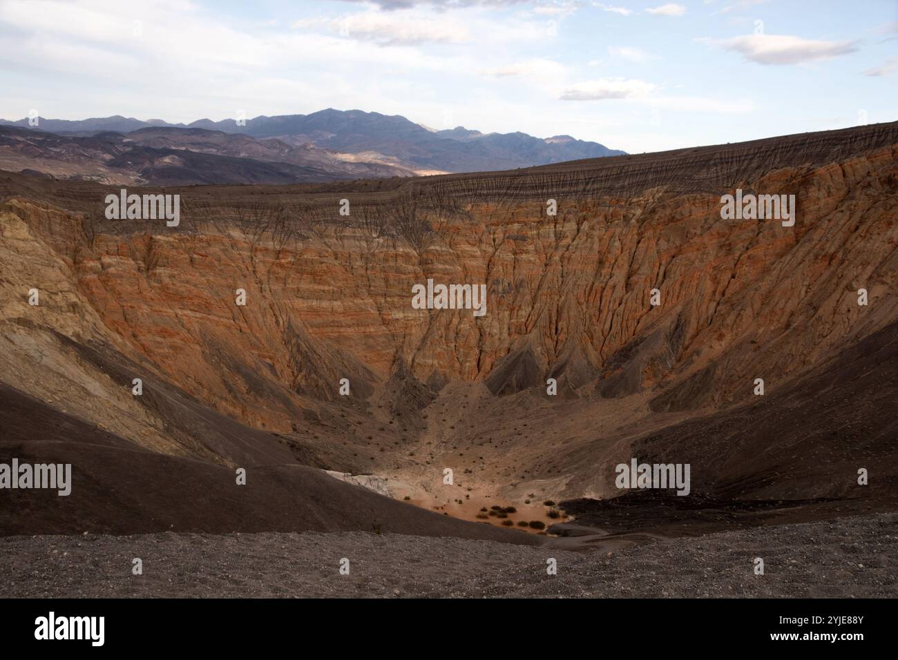 The Ubehebe Crateralley NP is a maar that is about one kilometer in ...
