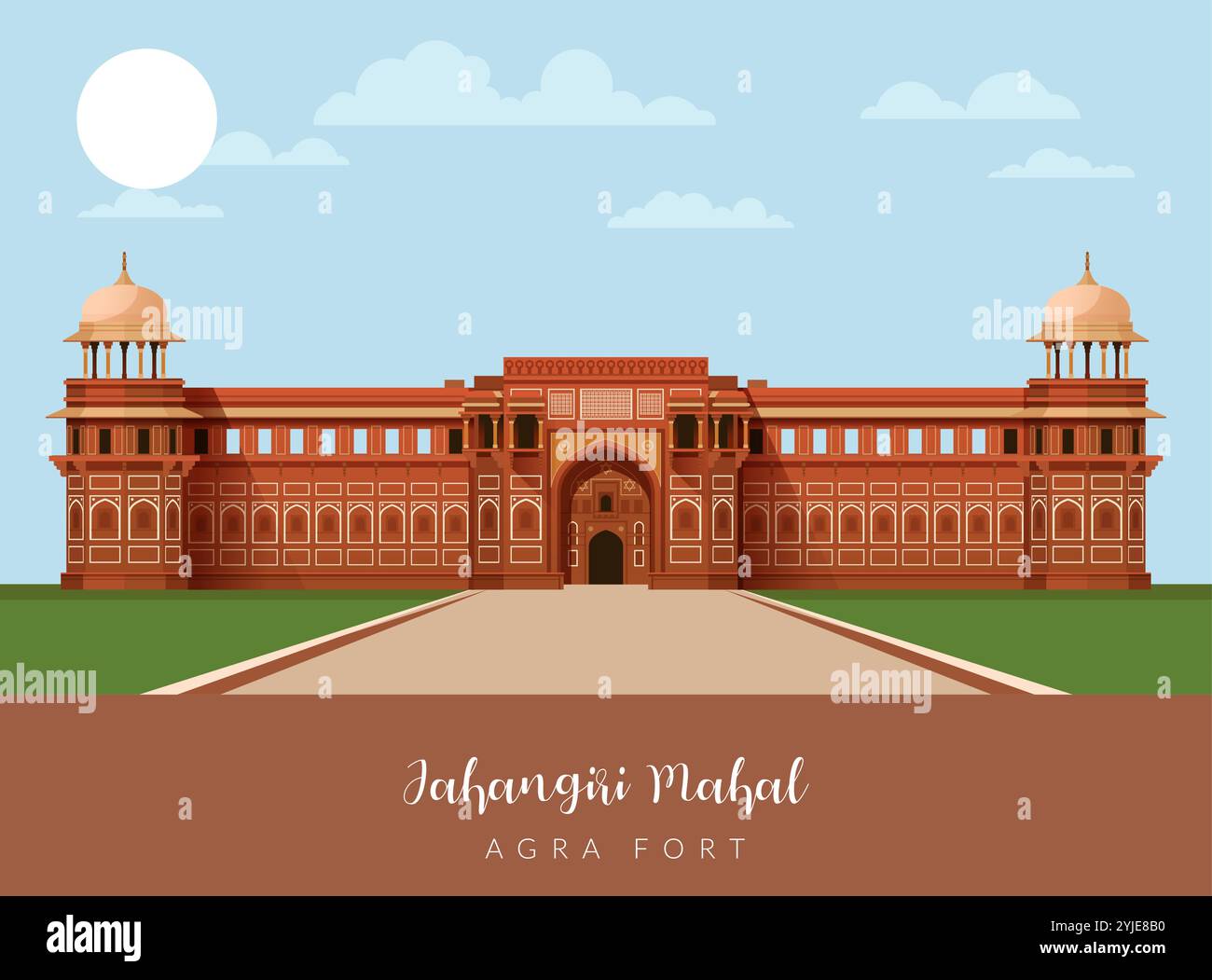 Persian india architecture Stock Vector Images - Alamy