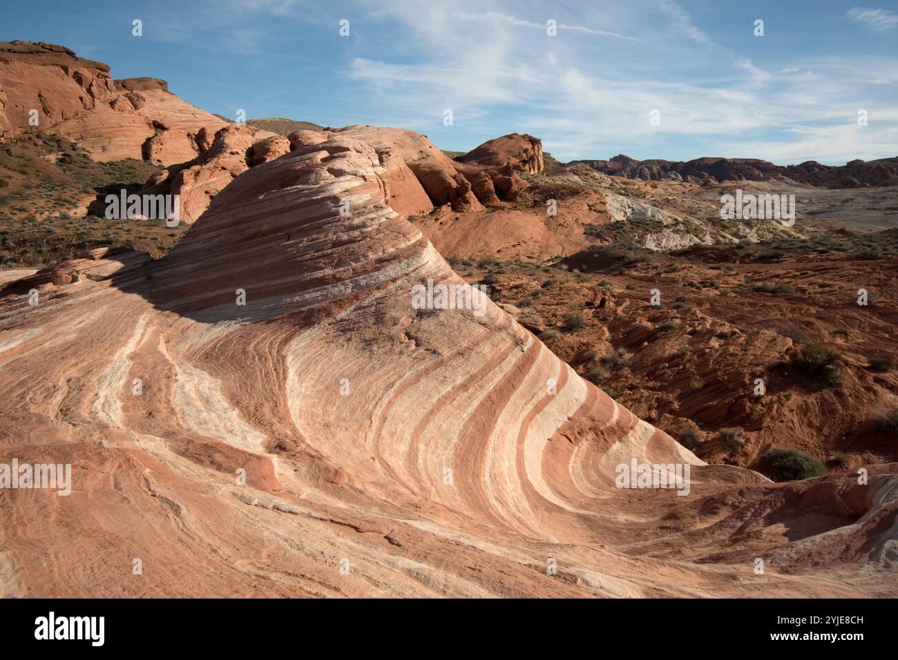 The Fire Wave in Valley of Fire, Nevada's oldest and largest state park ...
