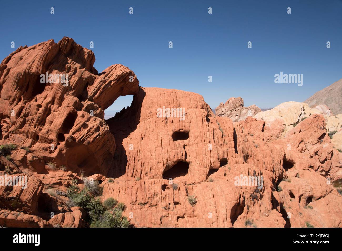 The Whitney Pocket is a small area of beautifully striped sandstone ...
