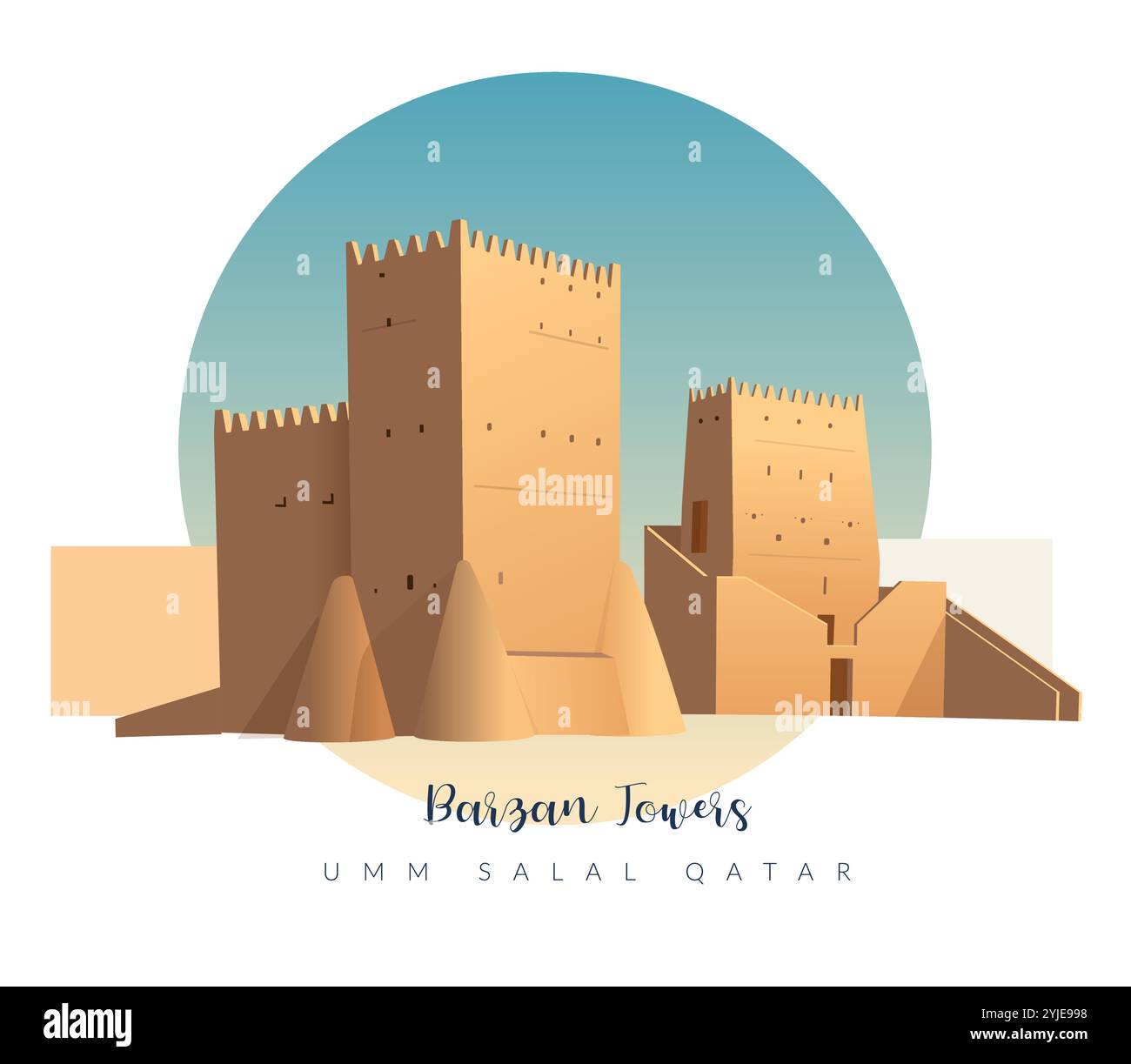 Barzan village hi-res stock photography and images - Alamy