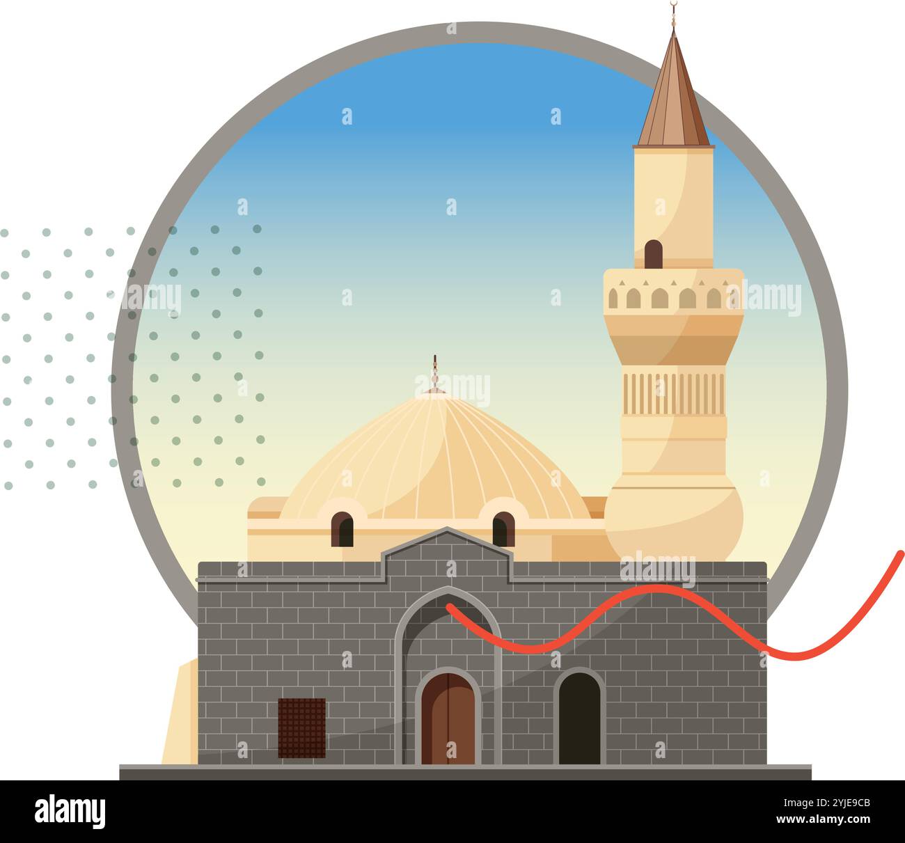 Saudi arabia mosque architecture Cut Out Stock Images & Pictures - Alamy