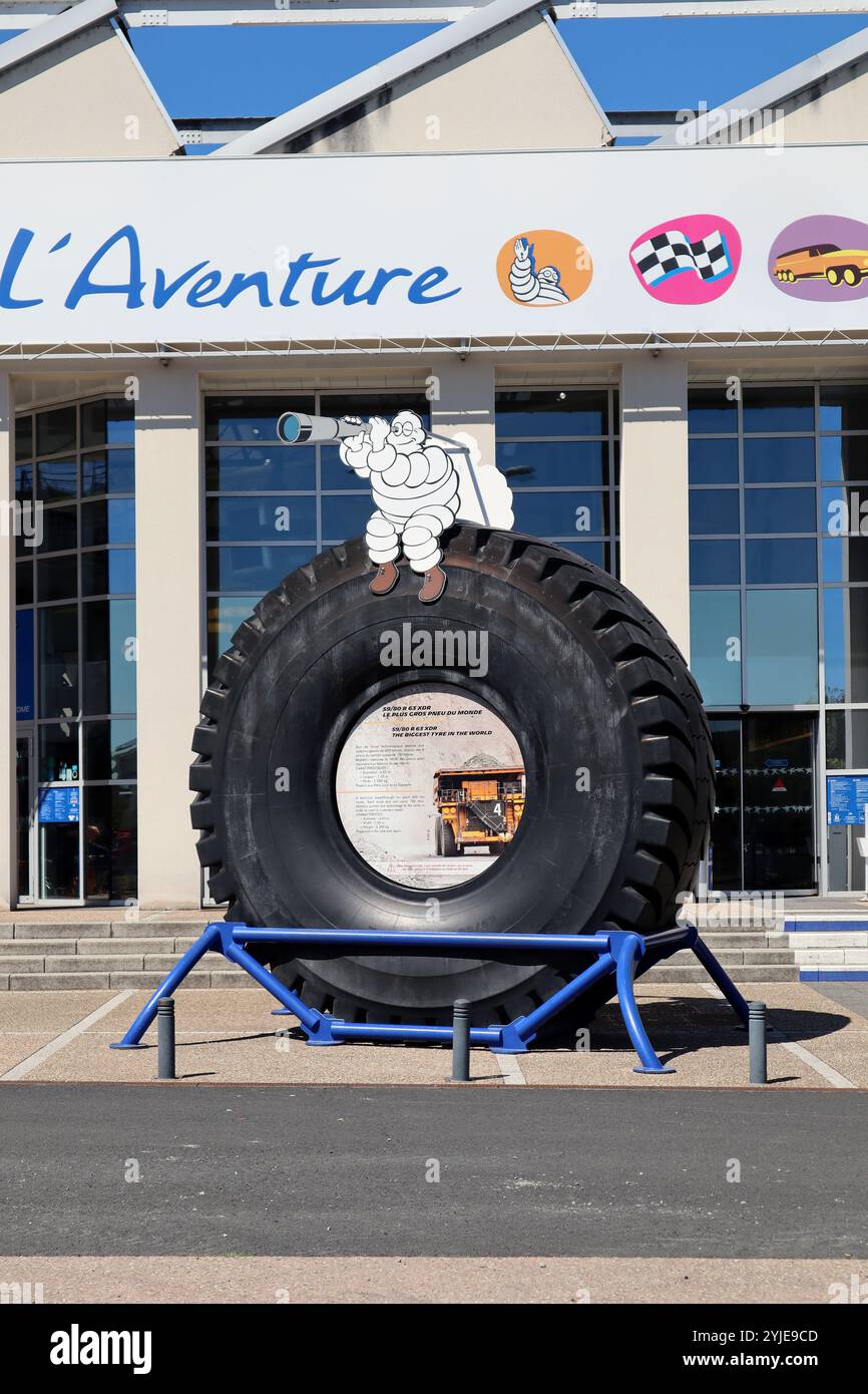 Clermont-Ferrand, France - 02.07.2022: Bibendum, Michelin Man, the ...