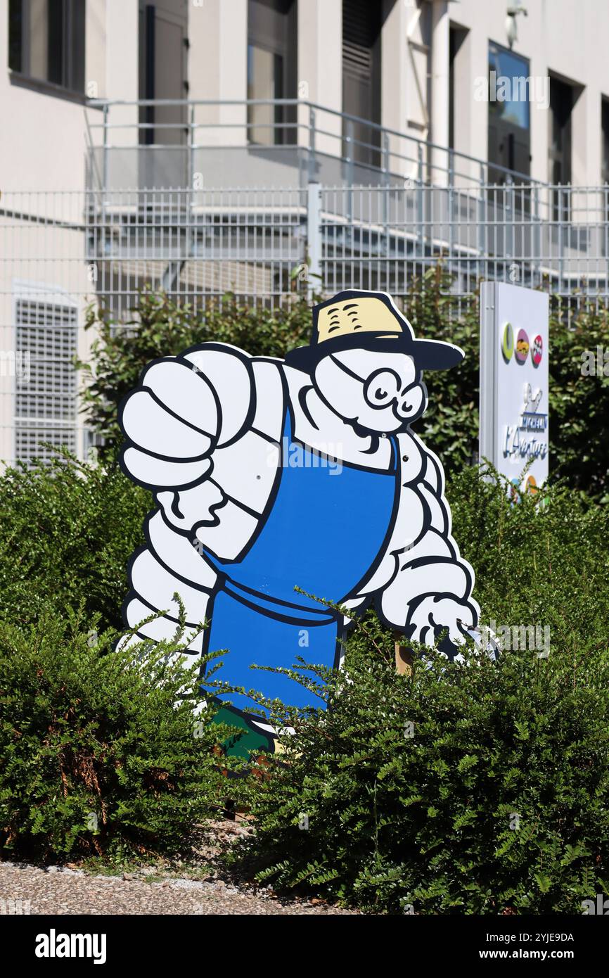 Clermont-Ferrand, France - 02.07.2022: Bibendum, Michelin Man, the ...