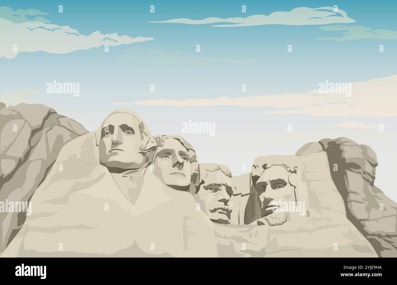 Theodore roosevelt national park Stock Vector Images - Alamy